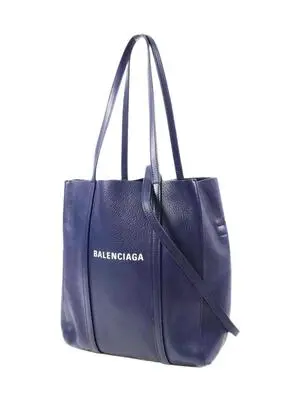 Balenciaga Everyday Leather Tote Bag - Blue