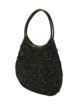 ANTEPRIMA Woven Design Tote Bag - Black