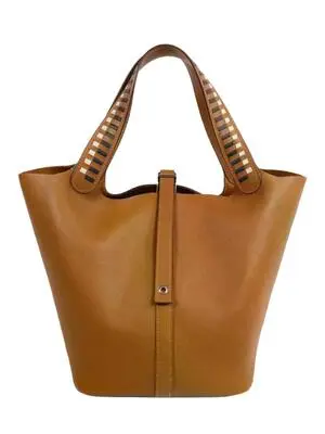 Hermès Mm Picotin Tote Bag - Brown