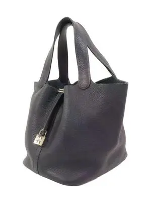 Hermès Mm Picotin Lock Tote Bag - Blue