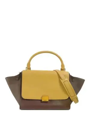 Celine Trapeze Shoulder Bag Brown