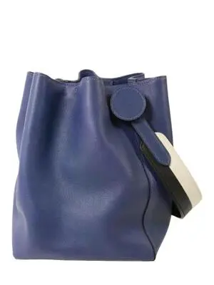 Hermès 17 Licol Bucket Bag - Blue
