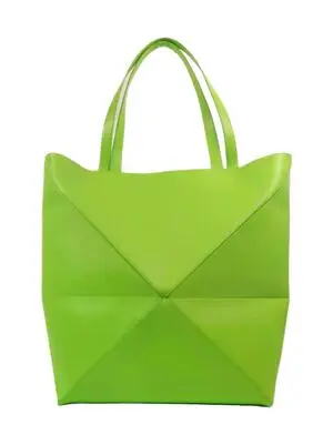 Loewe Loewe Puzzle Fold Tote Bag Green