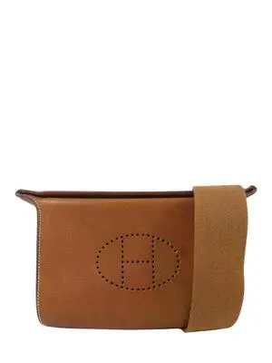 Hermès Perforated H Shoulder Bag - Brown