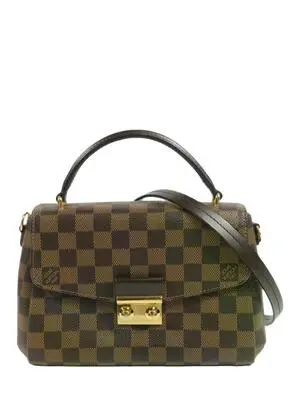LOUIS VUITTON Damier Croisette Handbag - Brown