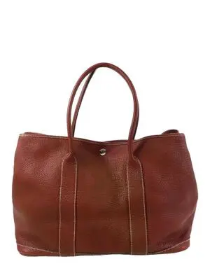 Hermès Garden Party Pm Negonda-leather Tote Bag - Brown