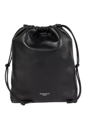 ANN DEMEULEMEESTER Large Philippa Bucket Bag - Black