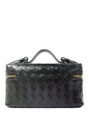 Bottega Veneta Intrecciato Bang Bang Shoulder Bag - Black