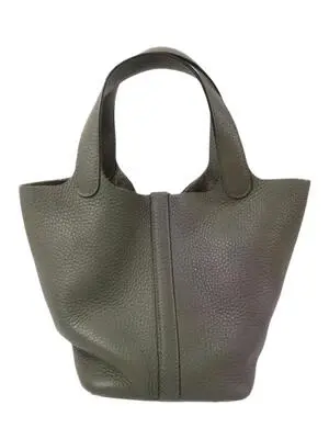 Hermès 18 Lock Picotin Tote Bag - Grey
