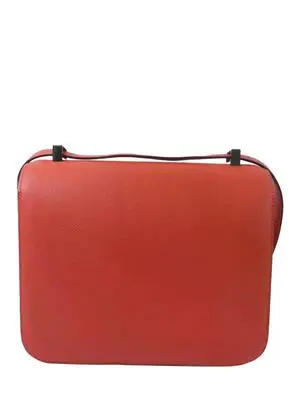 Hermès 24 Constance Shoulder Bag - Red