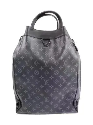LOUIS VUITTON Louis Vuitton Maxi Eclipse Noe Tote Bag Black