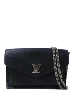 LOUIS VUITTON Mylockme Chain Shoulder Bag - Black