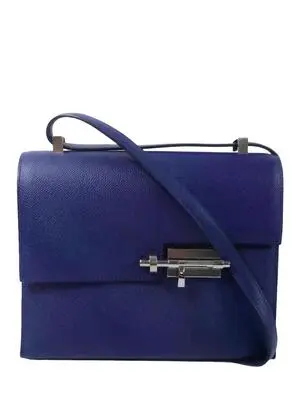 Hermès 23 Verrou Shoulder Bag - Blue