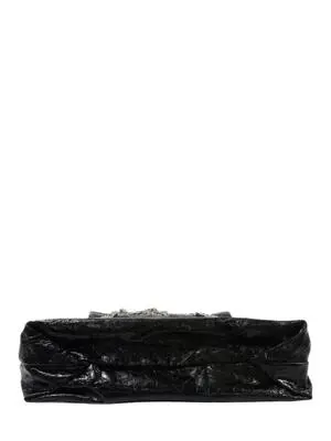 Balenciaga Crush Chain-strap Tote Bag - Black