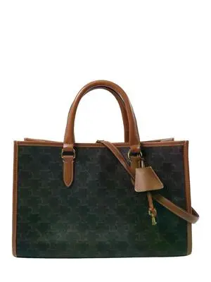 Celine Horizontal Cabas Two-way Handbag - Brown