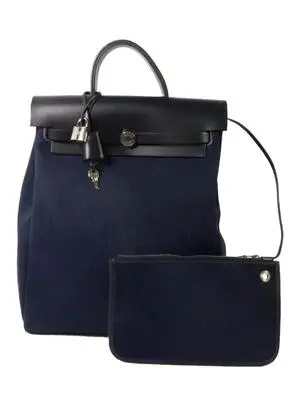 Hermès Herbag Backpack - Blue