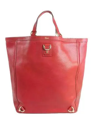 Gucci Logo-print Tote Bag - Red