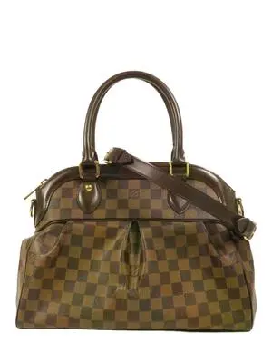 LOUIS VUITTON Damier Canvas Shoulder Bag - Brown