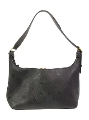 LOUIS VUITTON Monogram Empreinte Sac Sport Shoulder Bag - Black
