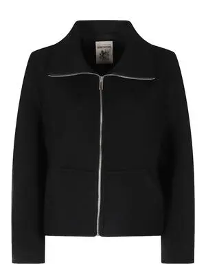 SEMICOUTURE Jeanie Wool Coat - Black