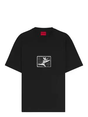 Hugo Graphic-print T-shirt - Black