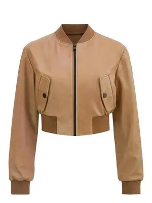 LAMARQUE Evelin Cropped Jacket - Neutrals