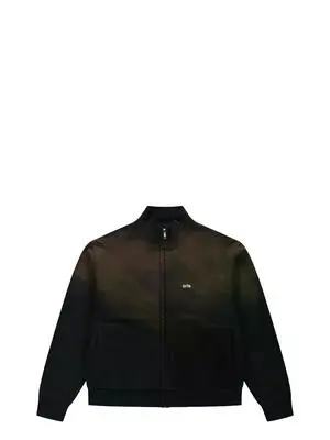 ARTE ANTWERP Gradient-effect Zip-up Sweatshirt - Black