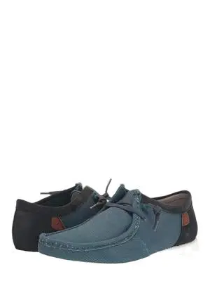 Clarks Shacrelite Moc Boat Shoes - Blue