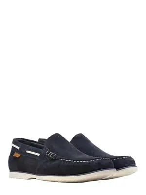 Clarks Noonan Step Suede Loafers - Blue
