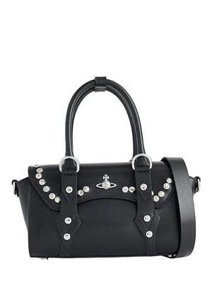 VIVIENNE WESTWOOD Bettina Leather Cross-body Bag - Black