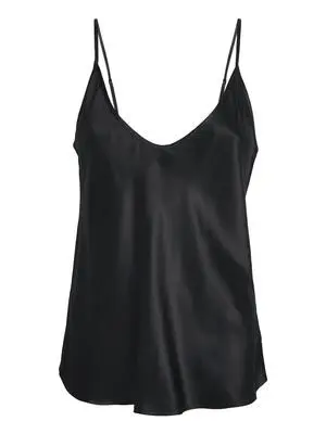 L'Agence Silk Lexi Camisole - Black