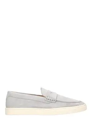Brunello Cucinelli Suede Hybrid Loafers - Grey