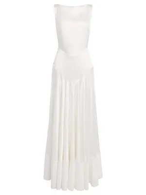 ROKSANDA Silk Munir Maxi Dress - Ivory
