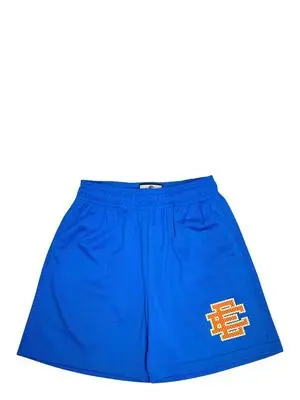 ERIC EMANUEL Logo-print Track Shorts - Blue
