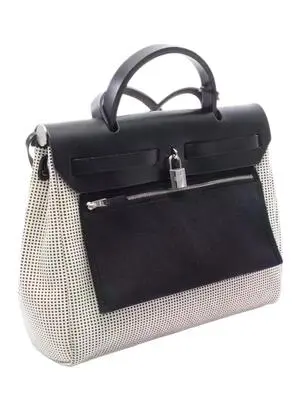 Hermès 2021 Herbag Zip Pm Handbag Black