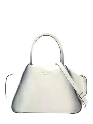 Prada Supernova Leather Tote Bag - White