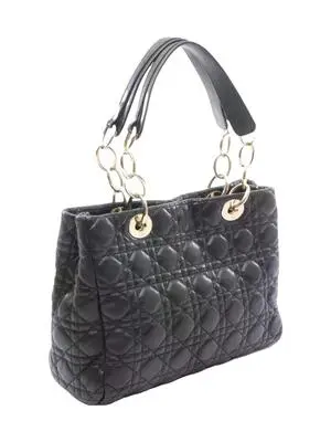 Dior 2000s Cannage Tote Bag - Black