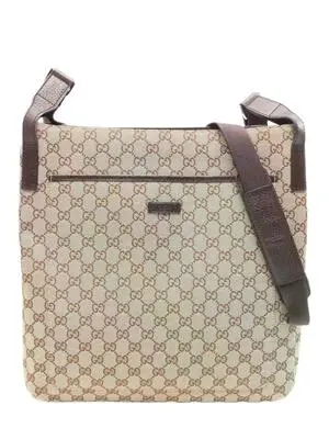 Gucci 2000s Gg Canvas Shoulder Bag - Neutrals