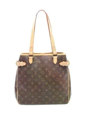 LOUIS VUITTON 2010 Batignolles Vertical Monogram Tote Bag - Brown