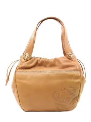 Loewe 2000s Anagram Handbag - Neutrals