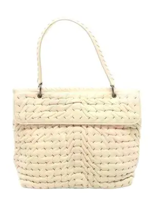 Bottega Veneta 2000s Intrecciato Tote Bag - Neutrals