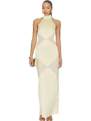 LOVERS AND FRIENDS Mariella Gown - Yellow