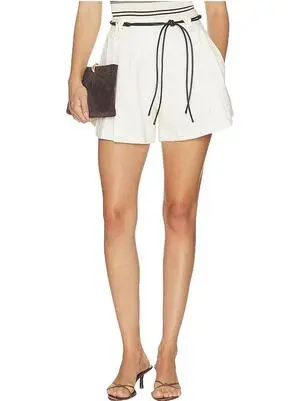 Astr The Label Atherton Shorts - Ivory