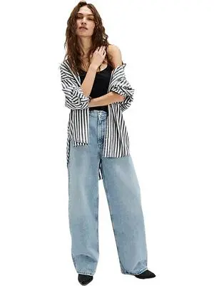 AGOLDE AGOLDE Low Curve Jeans At Free People In Force Force