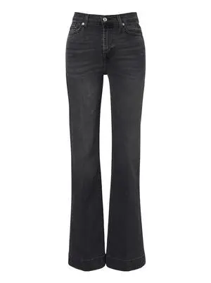 7 For All Mankind Modern Dojo Flared Jeans - Grey