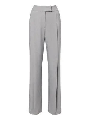 THE SEI Crepe Wide-leg Pants - Grey