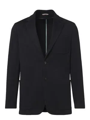 Canali Single-breasted Wool Blazer - Blue