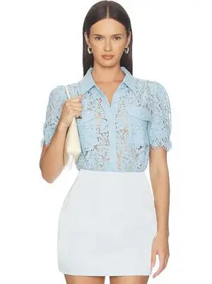 Generation Love Lace Shirt - Blue