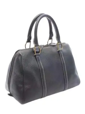 Dior 2000s Boston Tote Bag - Black