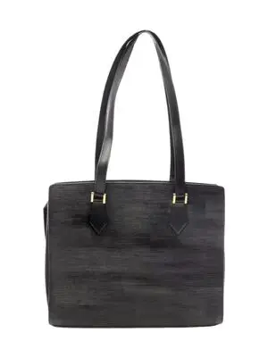 LOUIS VUITTON 1998 Epi Duplex Shoulder Bag - Black